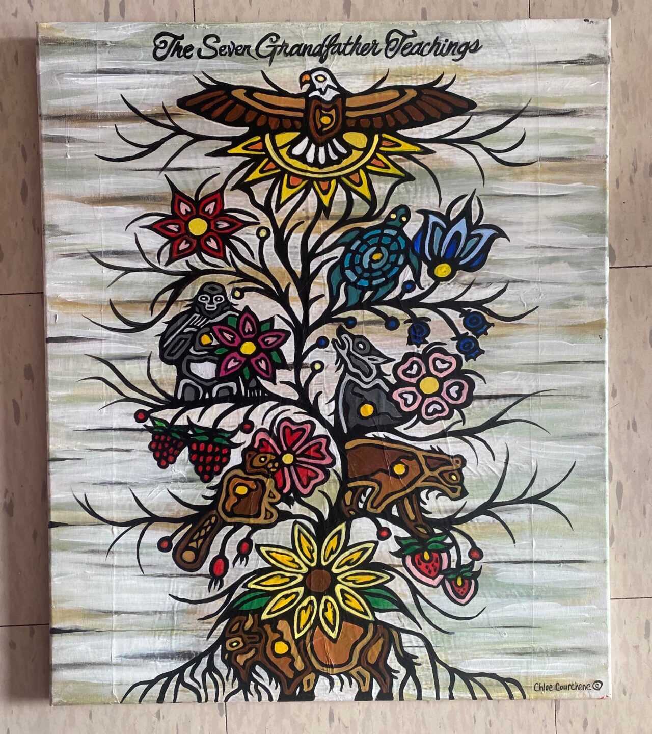 Chloe Courchene, 2025 – Boreal Shores Art Tour